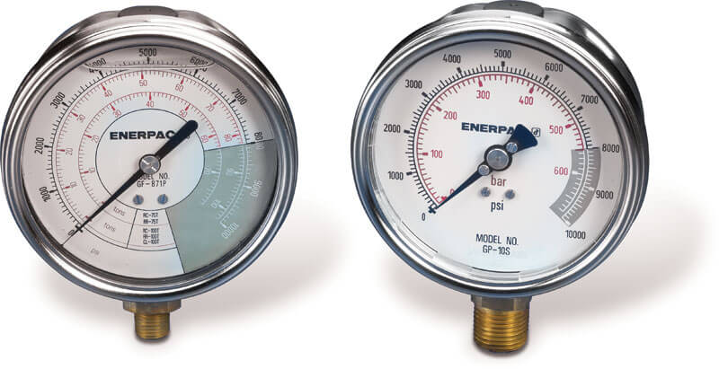 Druckmanometer GP - Enerpac | Qualität bei TOMANRO