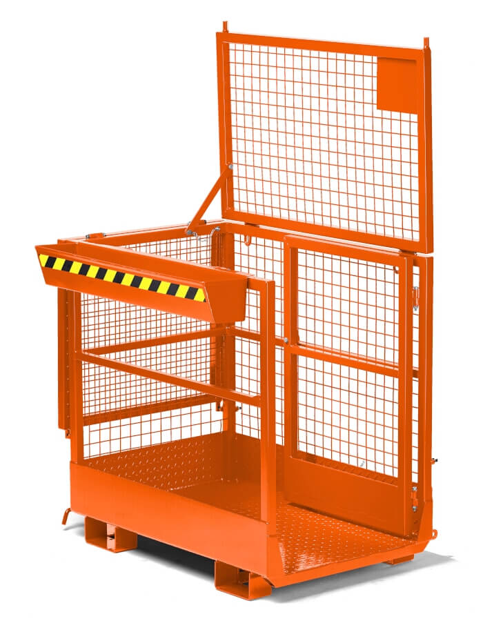Arbeitskorb Typ RAK-duo RAL 2004 Reinorange