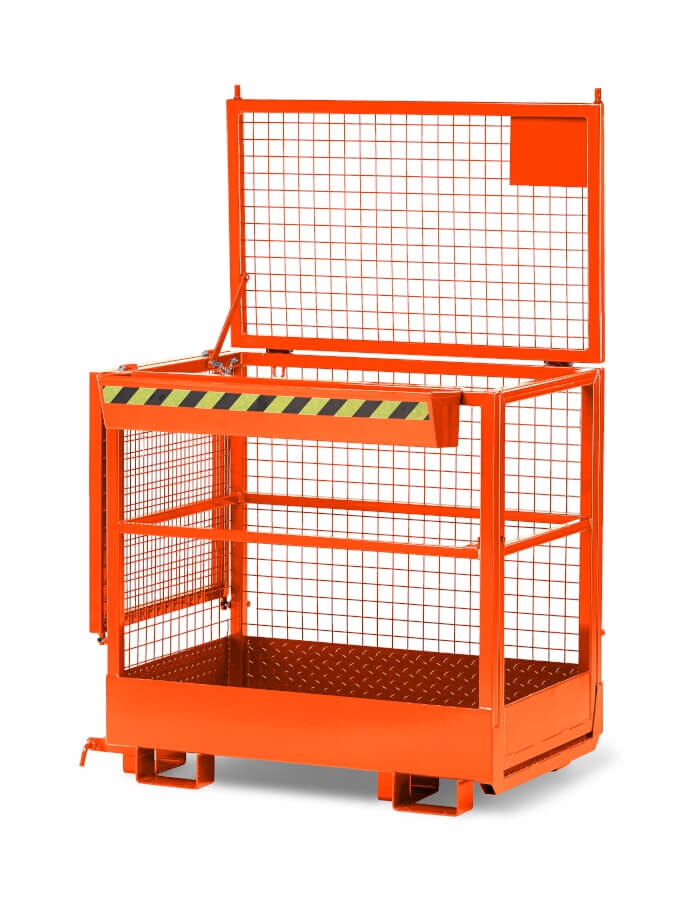 Arbeitskorb Typ RAK-duo RAL 2004 Reinorange