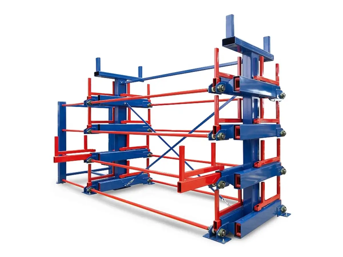 Roll-Aus-Regal doppelseitig (RRA/RRS) - RR - Industrietechnik